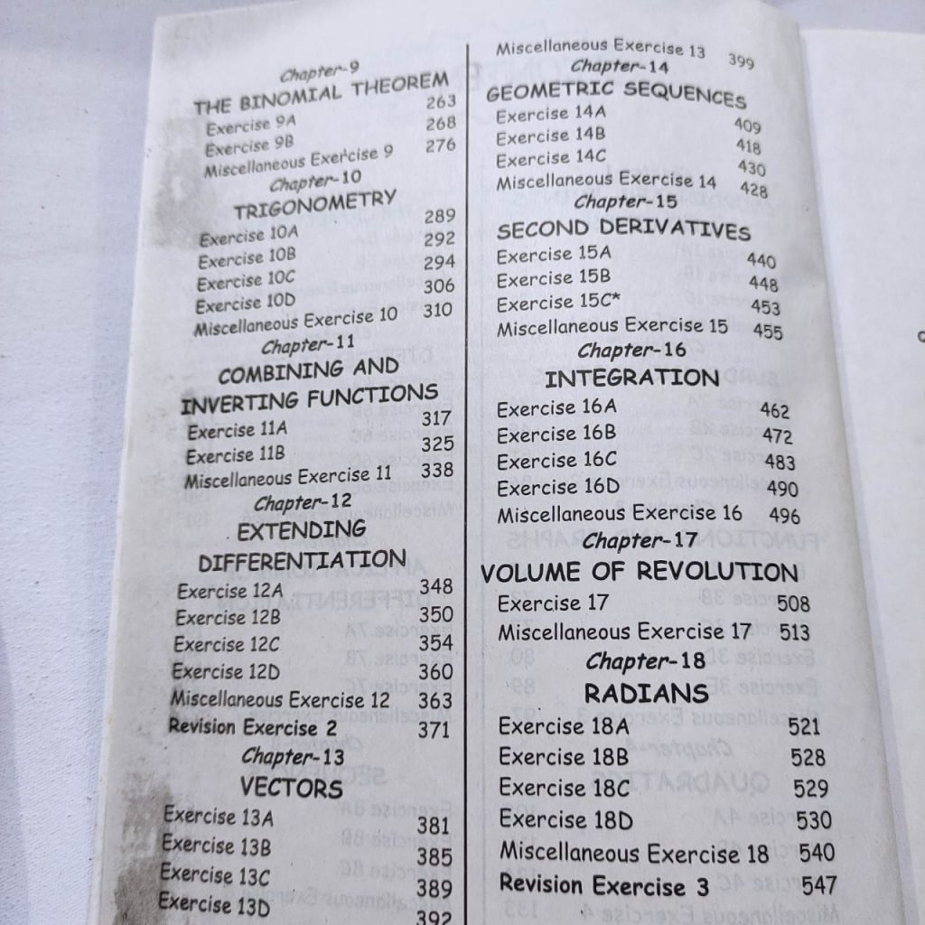 Advanced Level Mathematics – ILMI KITAB KHANA – CSS | PCS | Other Books