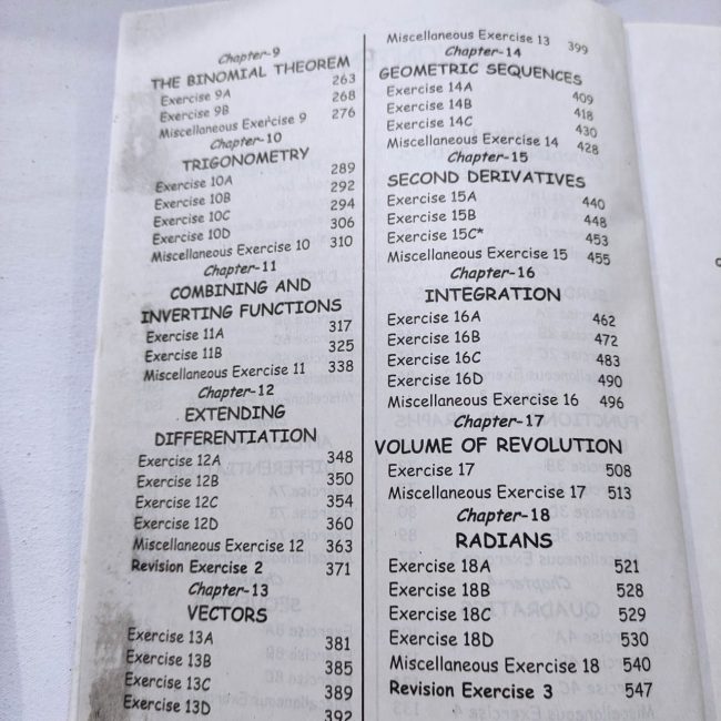 Advanced Level Mathematics – ILMI KITAB KHANA – CSS | PCS | Other Books